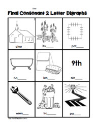 Words With Final Consonant Blends